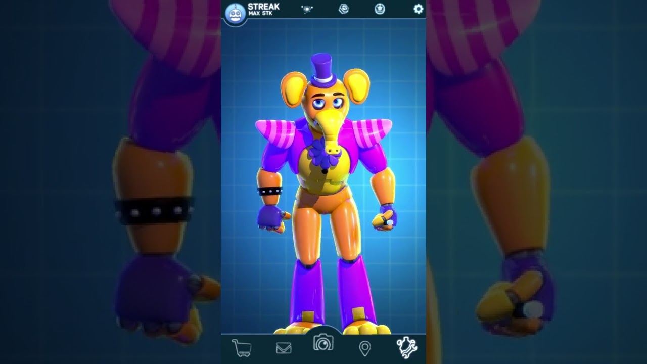 Glamrock Orville Elephant FNaF AR Workshop Animation - YouTube