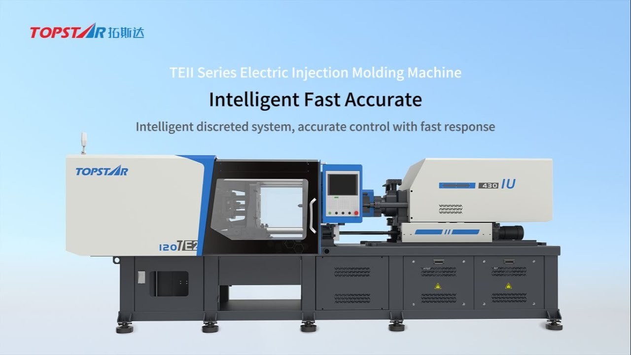 TEII Series Electric Injection Molding Machine - YouTube