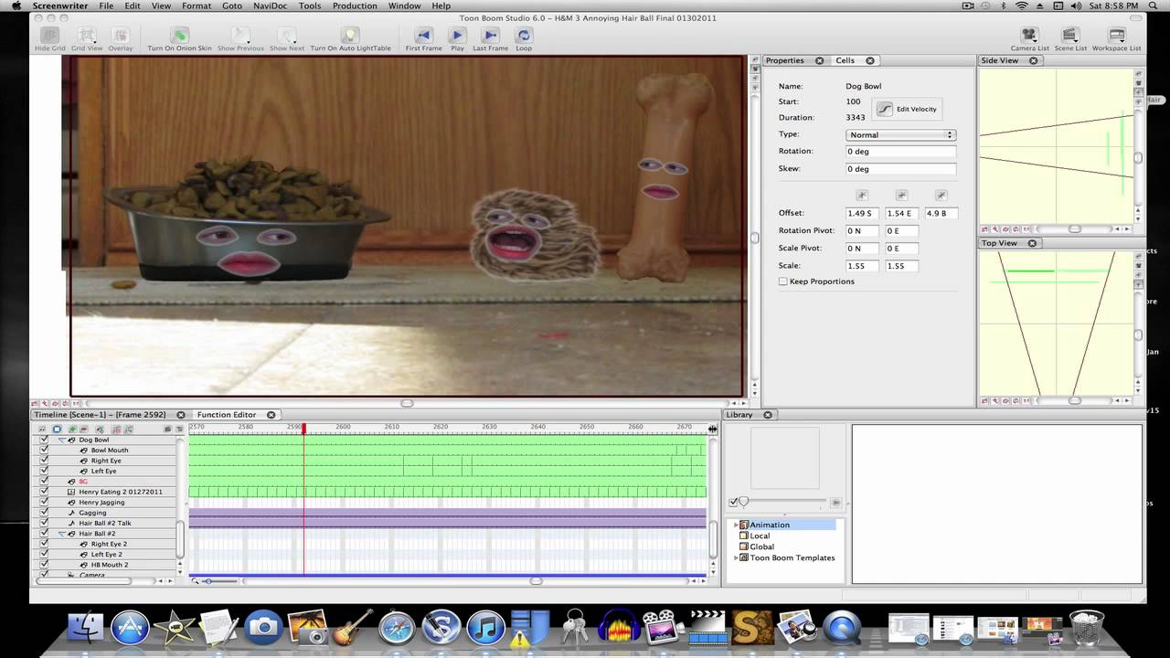 Introduction to Toon Boom Studio - How to Make Cut Out Computer ...