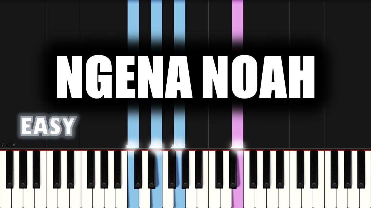 Betusile - Ngena Noah | EASY PIANO TUTORIAL by SA Gospel Piano - YouTube