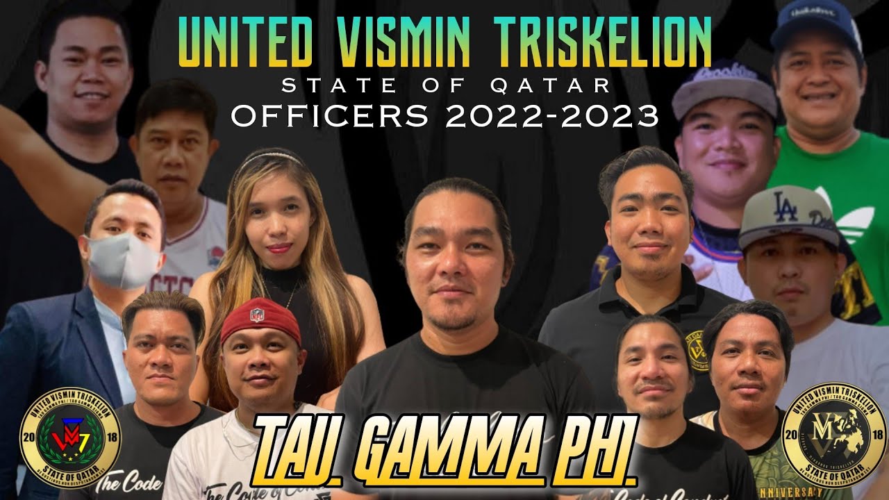 UNITED VISMIN TRISKELION SET OF OFFICERS 2022-2023|RHOI TV VLOGS - YouTube