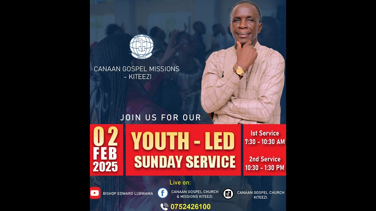 YOUTH LED SUNDAY SERVICE with Mr. KIMULI DAVID - YouTube