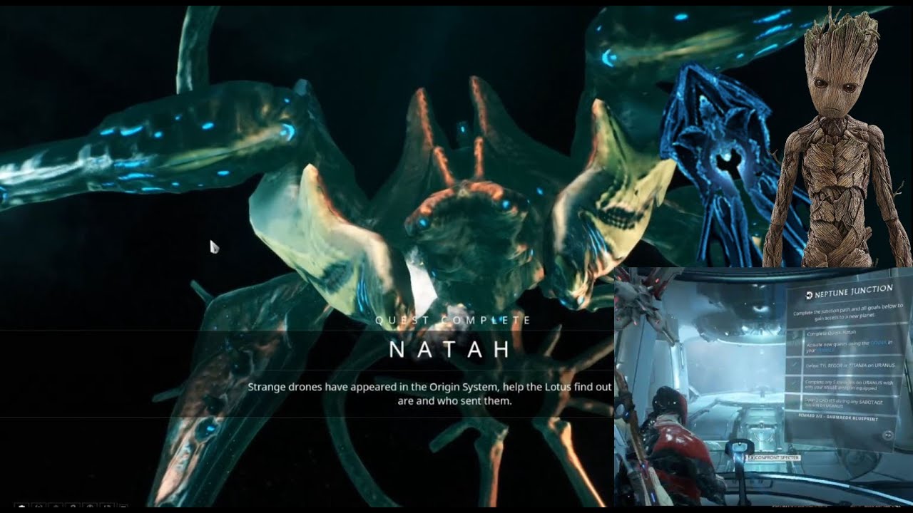 Warframe | Natah Quest | Neptune Junction Playthrough - YouTube