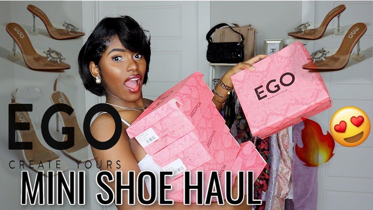 SHOE HAUL FT. EGOSHOES |SPRING INSPIRED 2020 - TRY ON HAUL| iDESIGN8 ...