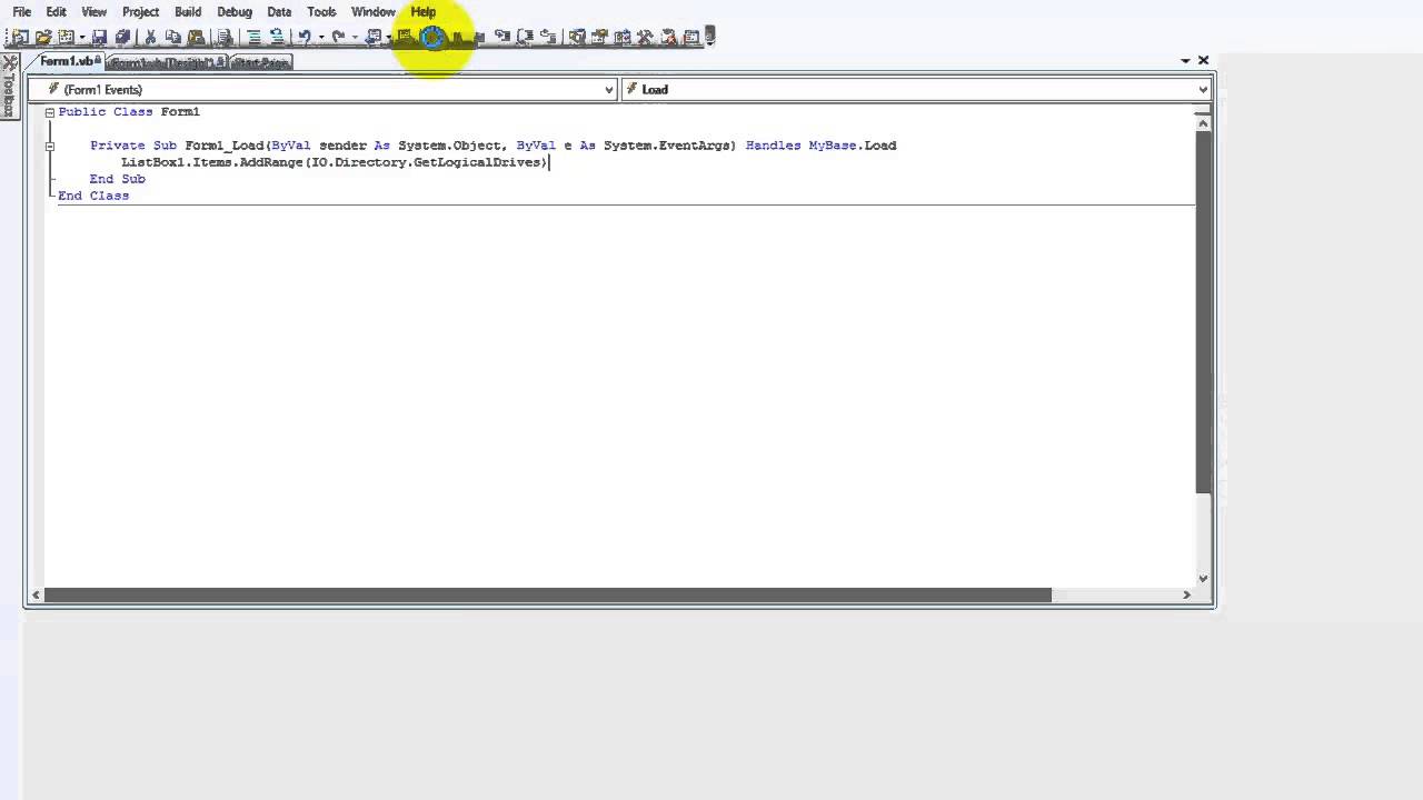 Visual Basic 2008 - Display Drivers - YouTube
