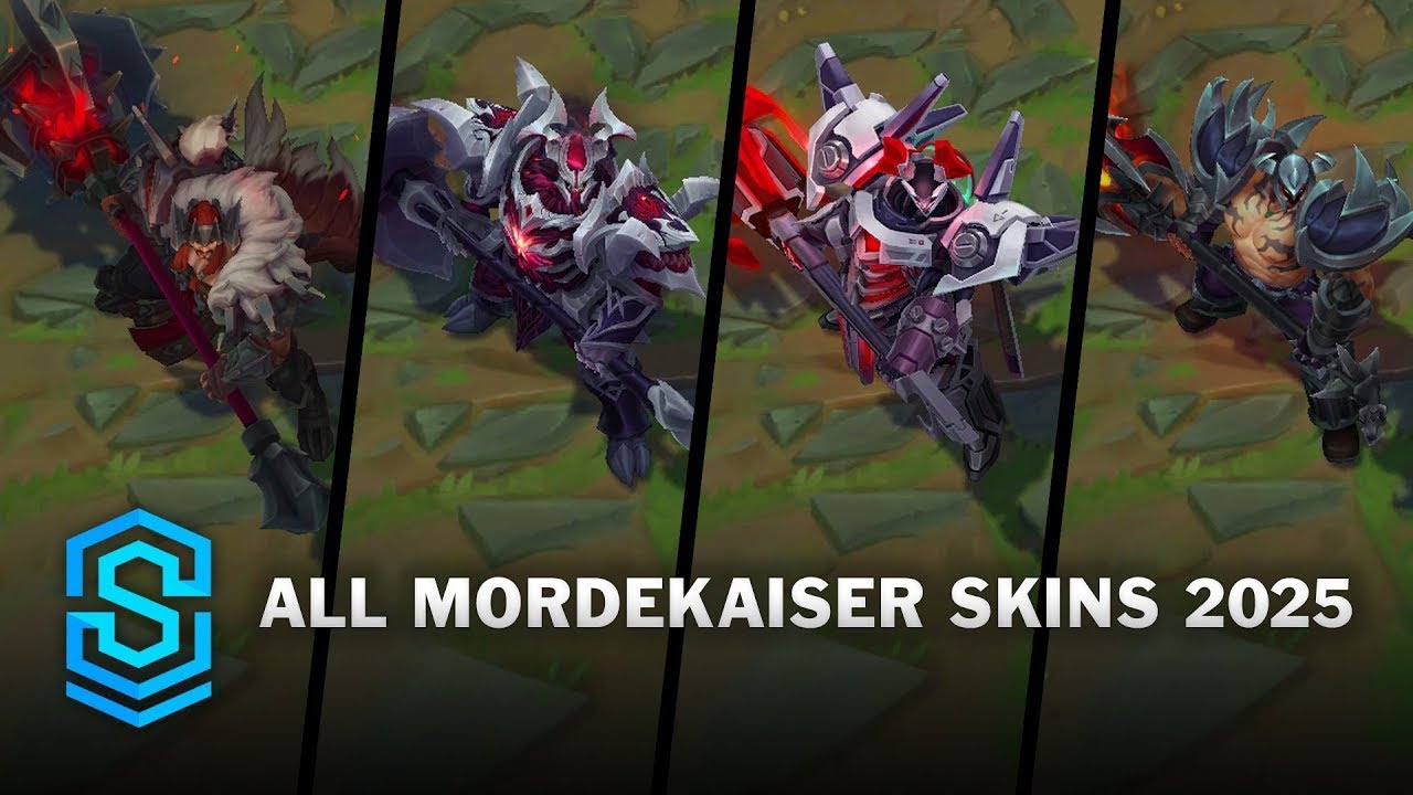 All Mordekaiser Skins 2025 - YouTube