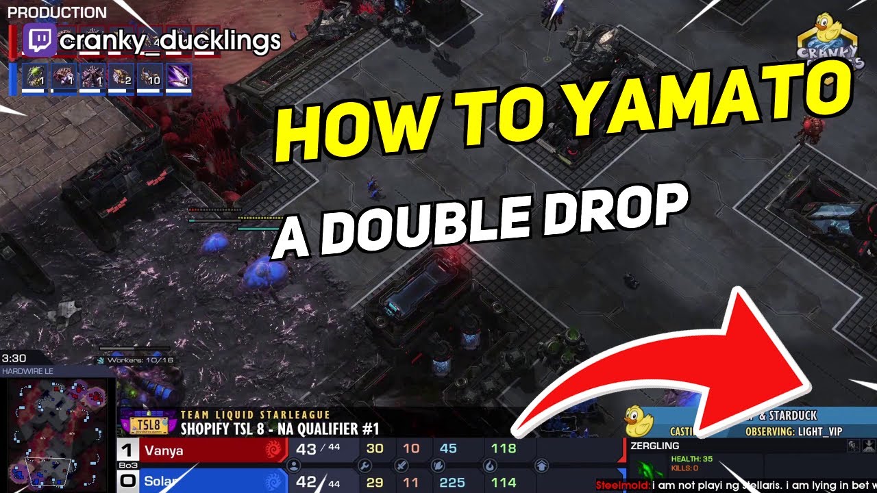 HOW TO YAMATO A DOUBLE DROP | Daily StarCraft II Highlights - YouTube