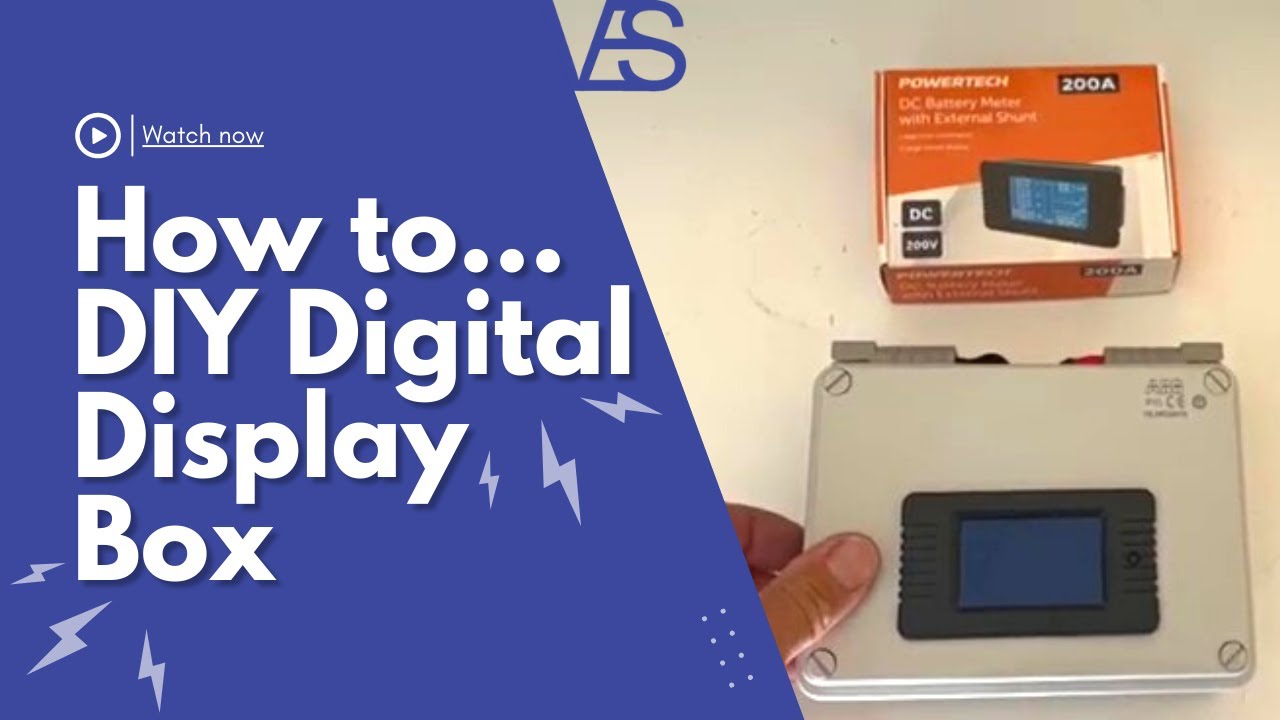 HOW to make and wire a 200 amp Battery Shunt in DIY Digital Battery ...