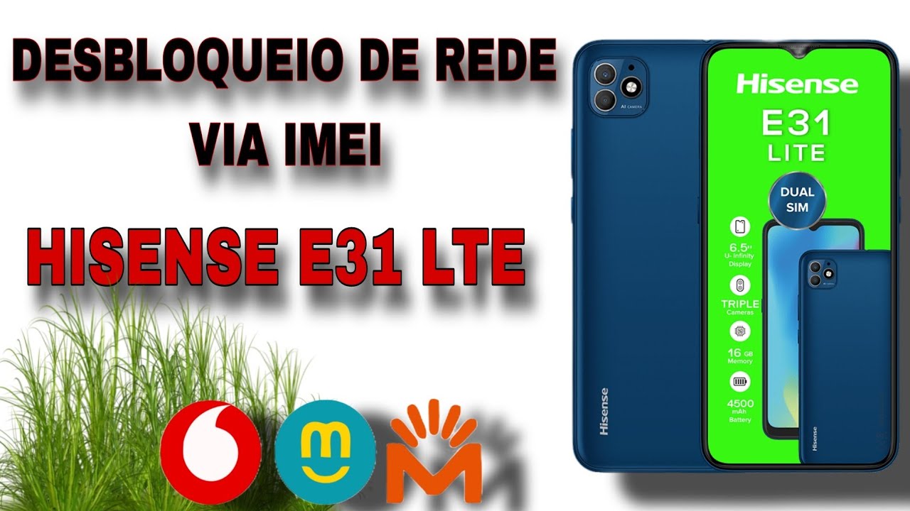 HISENSE E31 LITE ️UNLOCK NETWORK🟢 [DESBLOQUEIO DE REDE]🟢👍👍 - YouTube