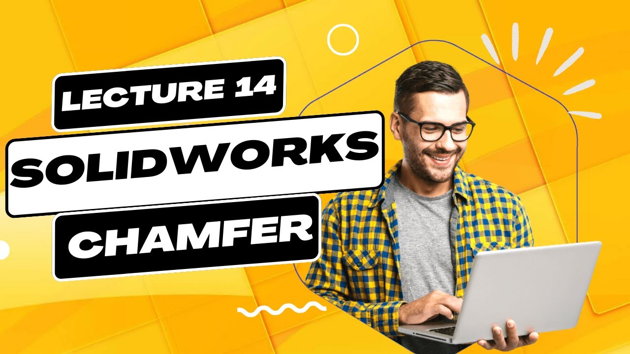 Solidworks Basics- How to Chamfer a sketch in Solidworks - YouTube