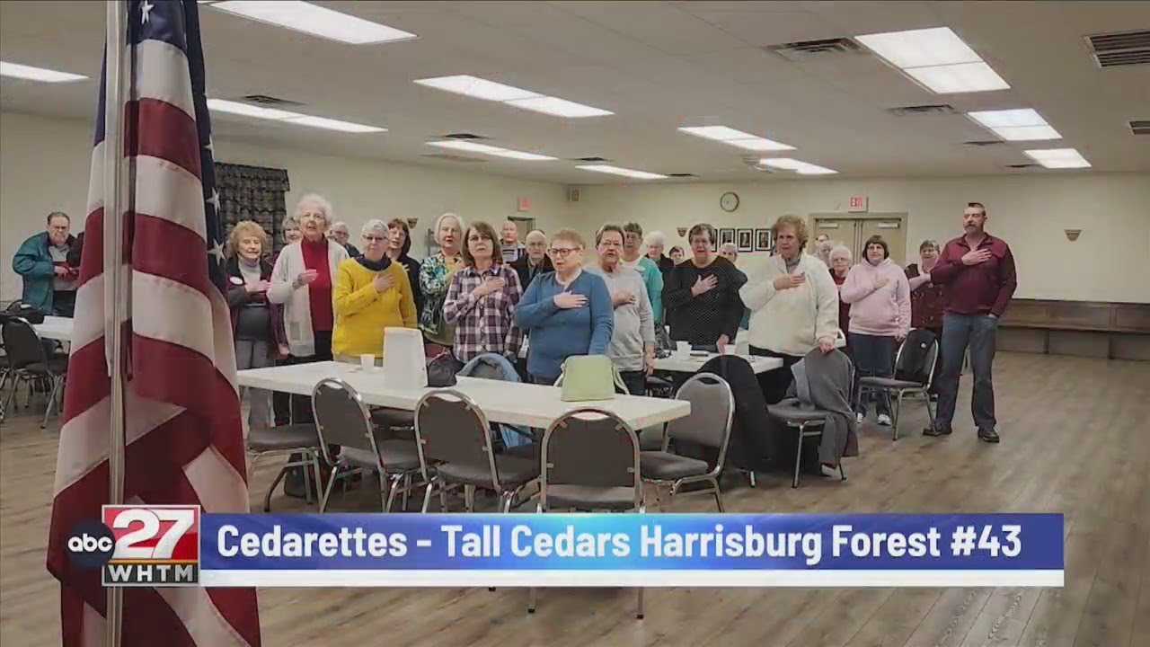 Pledge of Allegiance; Cedarettes - Tall Cedars Harrisburg Forest #43 ...