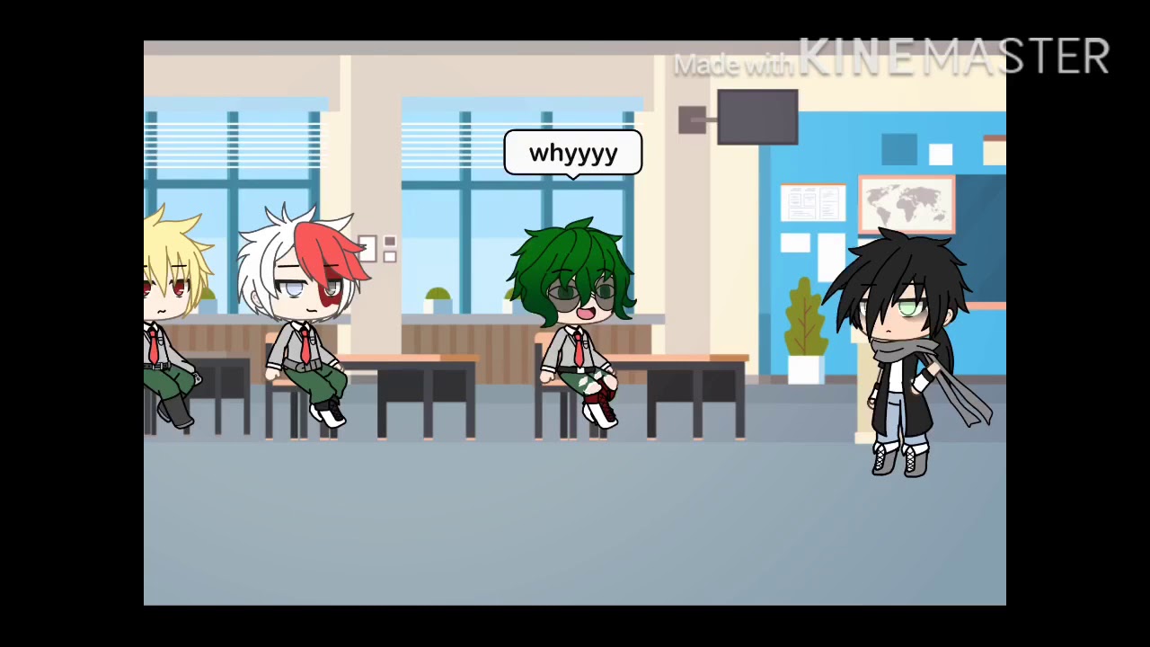 Deku snaps at Mr. Aizawa - YouTube