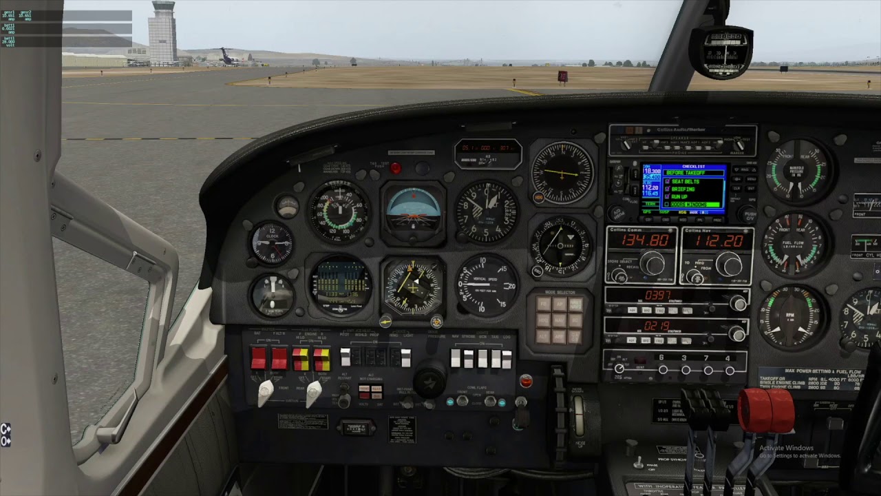 Engine failure in a Cessna 337 - YouTube