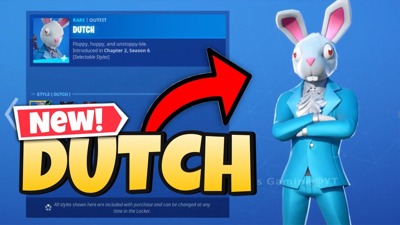*NEW* DUTCH SKIN! (Fortnite Item Shop - 31 March) - YouTube