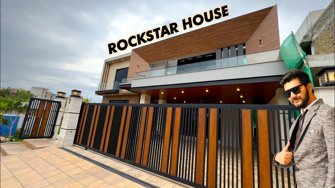 Most Economical ROCKSTAR HOUSE | Secret Rooftop Terrace 1 Kanal ...