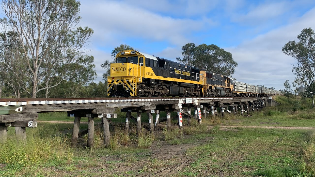 Trains around the columboola and Dalby areas (67S3, 9L12, 9811 and 9813 ...