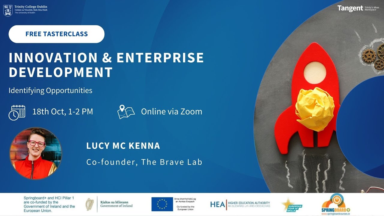 Innovation & Enterprise Development Tasterclass - Identifying ...