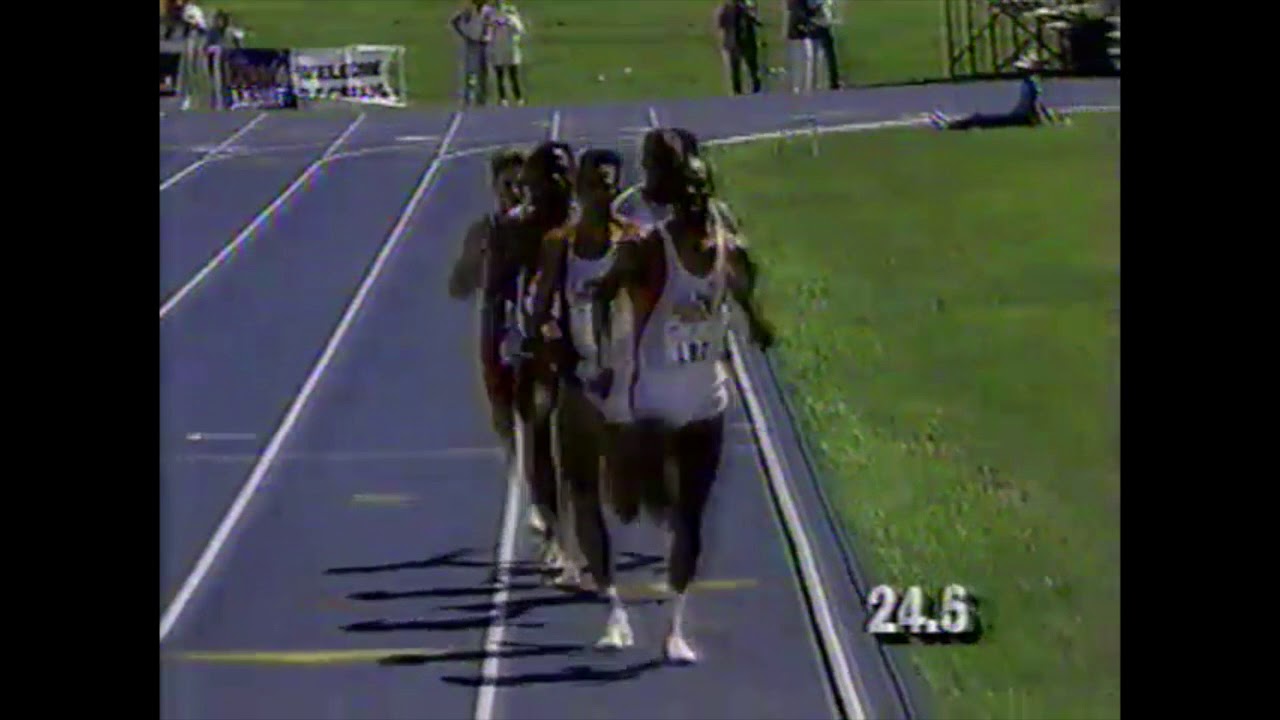 Johnny Gray - Blaine Invitational - 800m - 1990 - YouTube