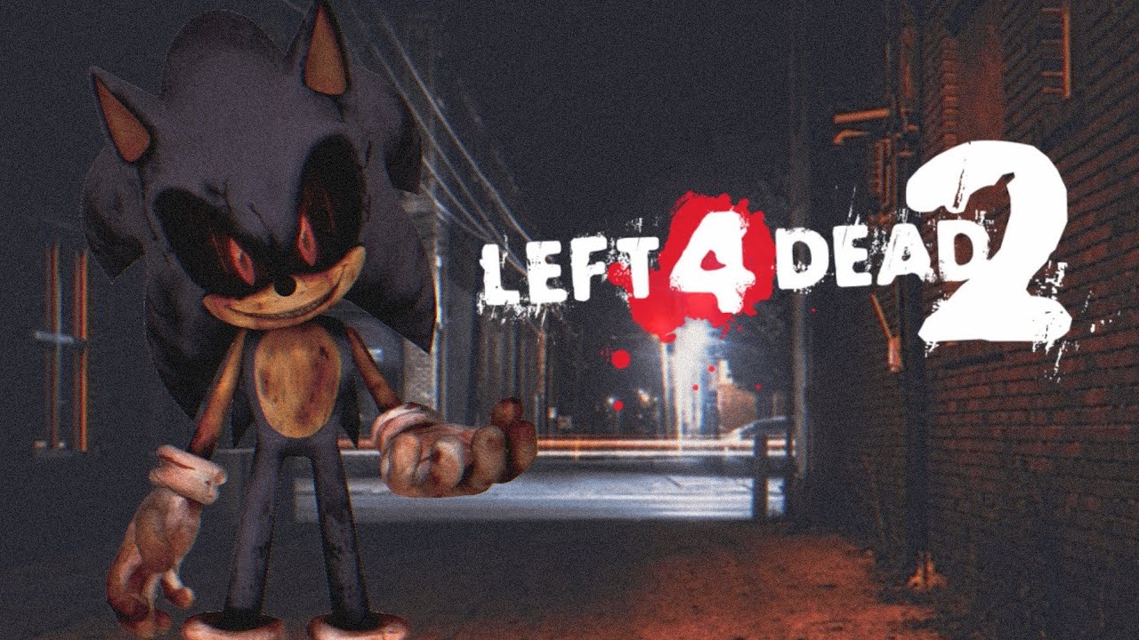 SONIC.EXE - LEFT 4 DEAD 2 - CREEPYPASTA TEASER - YouTube