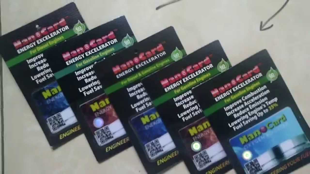 Jual Penghemat BBM Nano Card | Alat Penghemat BBM | 0812.4919.6000 (Simpati) - YouTube