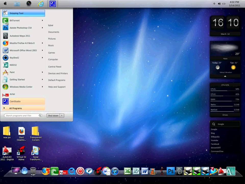 How To Install Rainmeter Skins Snow - badassistant