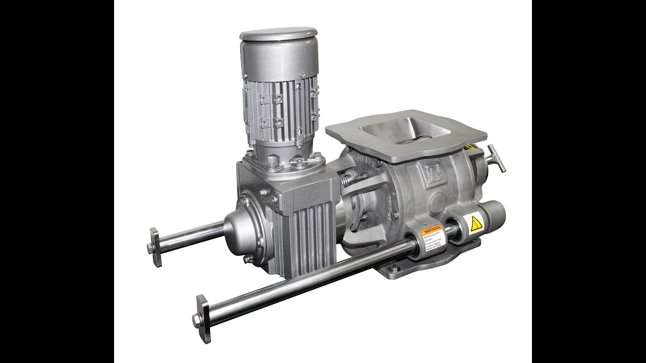 Cleaning a Prater Quick Clean BAV Rotary Airlock Valve - YouTube