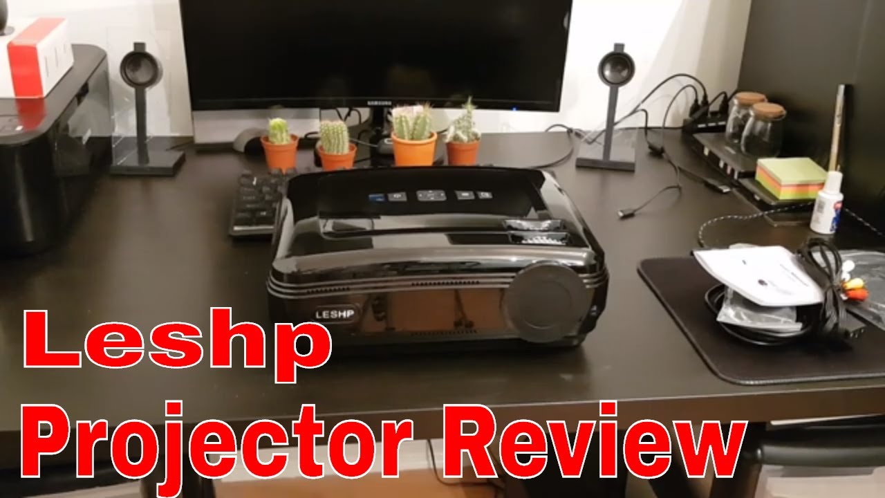 Leshp 8000 Lumen Projector Unboxing - YouTube