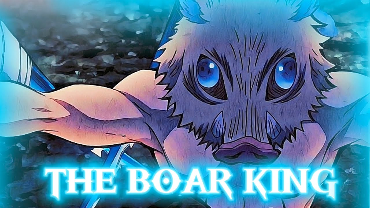 INOSUKE |THE BOAR KING|👑 EDIT #inosuke #demonslayer #anime #phonk #edit ...