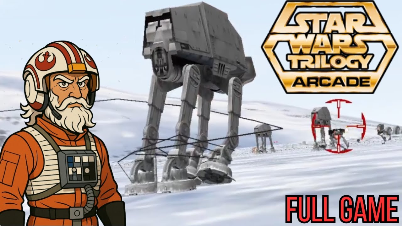 ⭐ Sega Model 3 – Star Wars Arcade (Full Game Walkthrough) | Classic ...