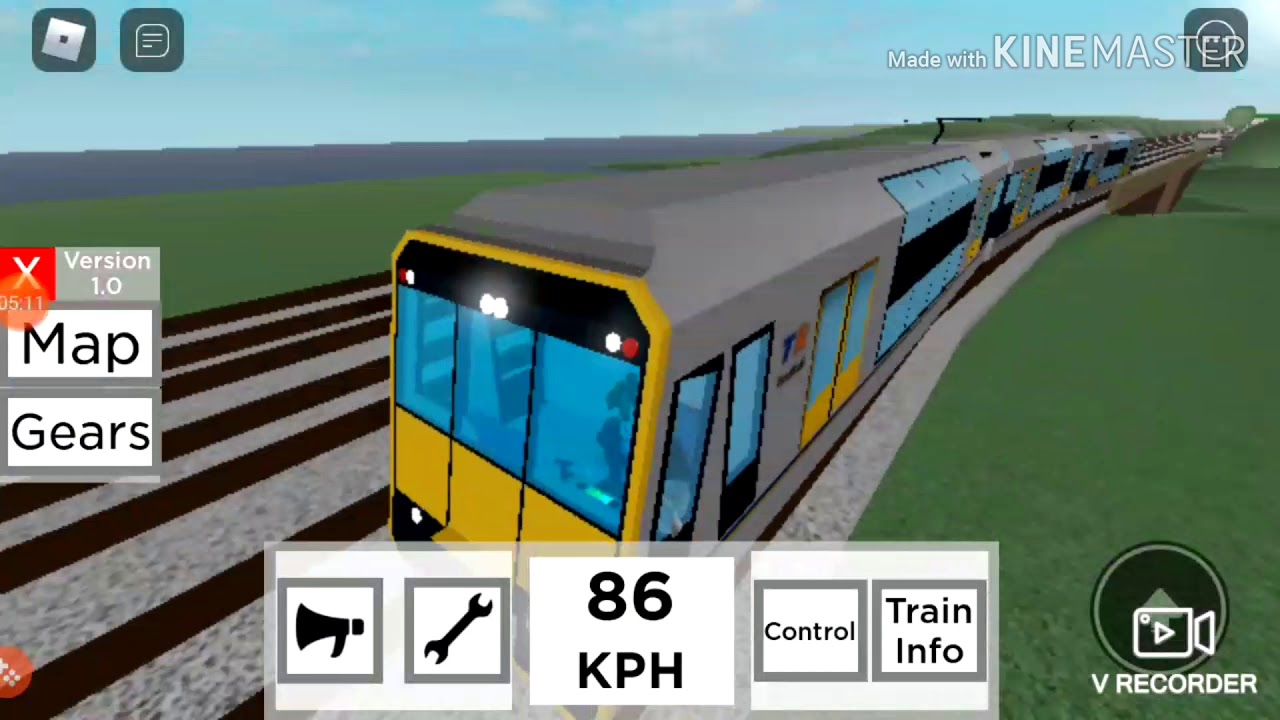 Driving a Tangara in Roblox Part 2 - YouTube