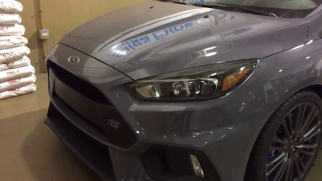 2016 Ford Focus rs quick walk around window sticker - YouTube