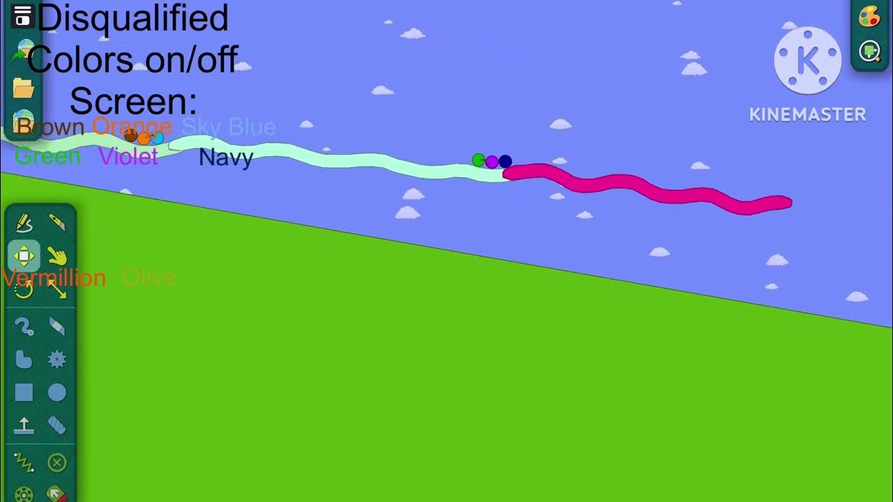 Color Marble Race on Algodoo! 2 - YouTube