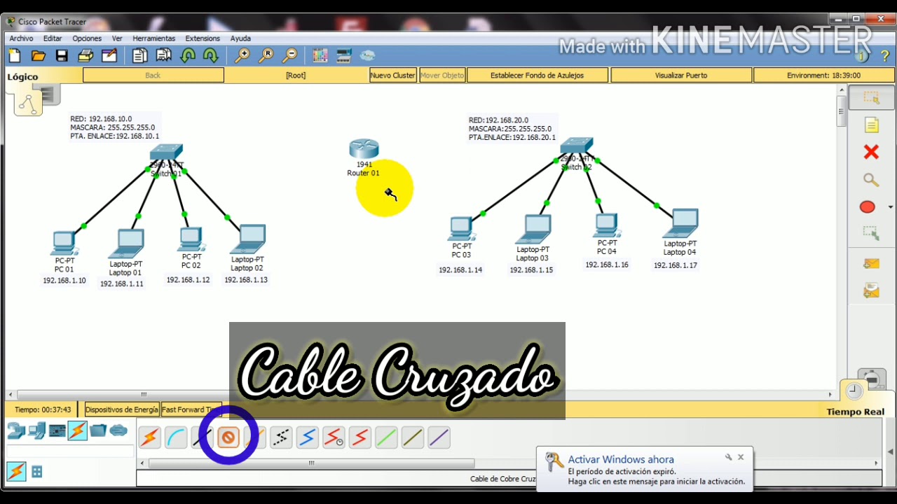 Conexión de Redes Clase C - YouTube