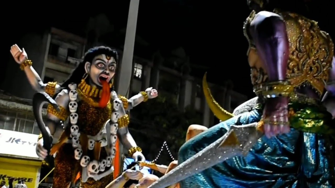 Navratri special video day 7 kalratri celebrations in Goa | kali mata ...