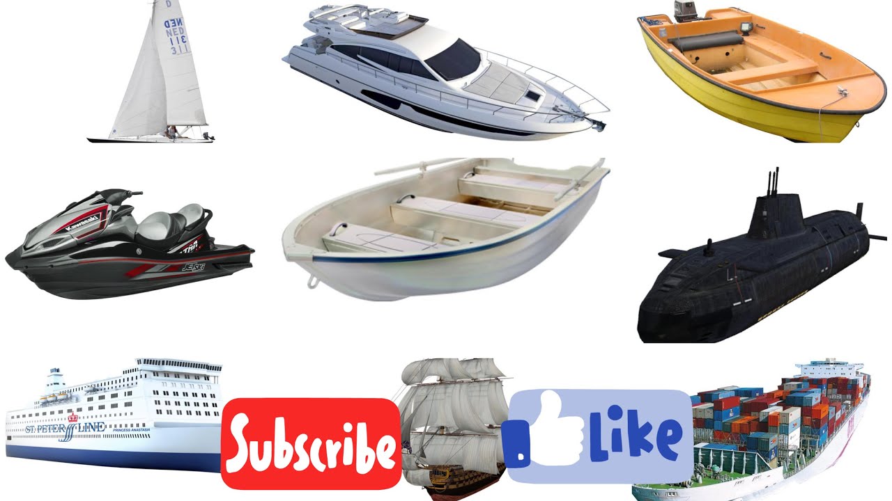 Names of Water transport for kids with Mashallah Dayyan - Informative ...