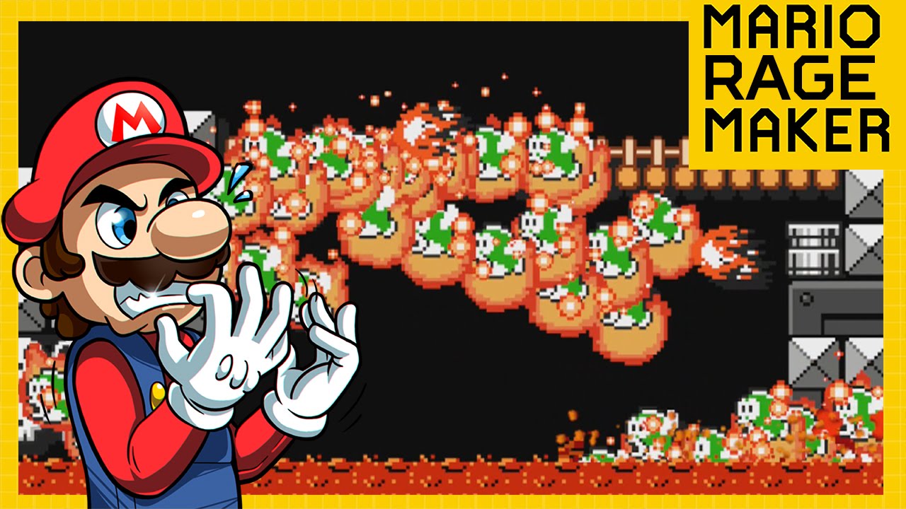 Super Mario RAGE Maker - Part 8 - Don't Play This - feat. Sullypwnz ...