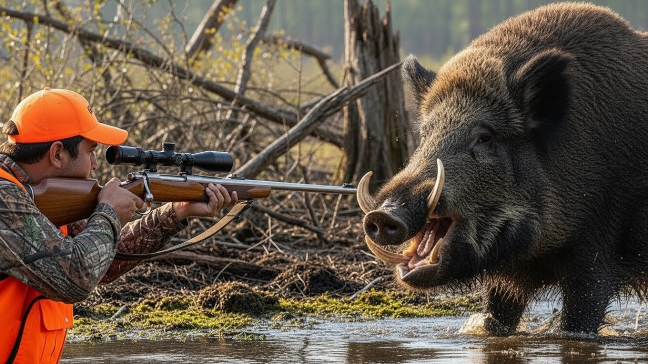 How a Wild Boar Attack Turned an Ordinary Hunt Into a Battle For ...