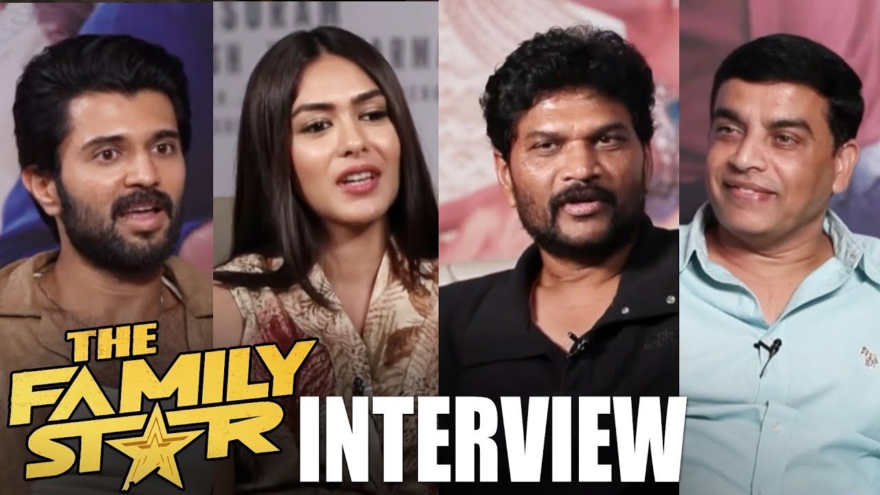 Family Star Movie Team Interview | Vijay Deverakonda | Mrunal Thakur ...