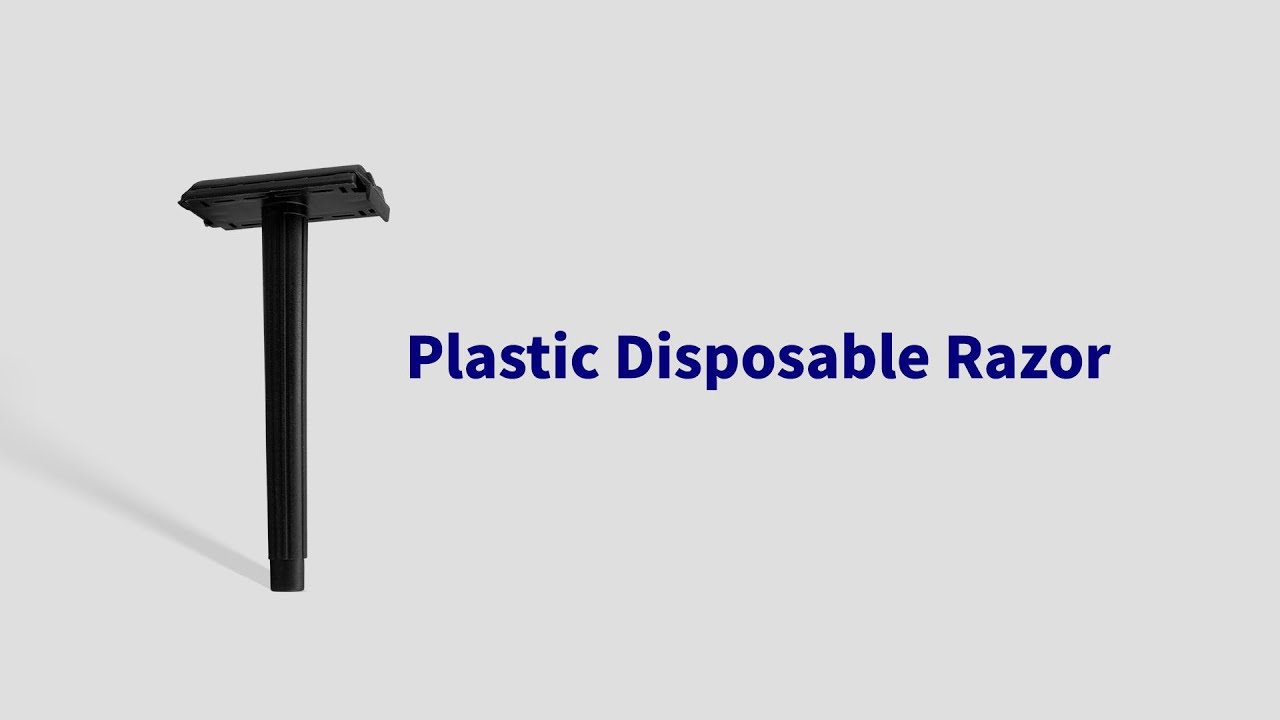 Plastic Disposable Razor - YouTube