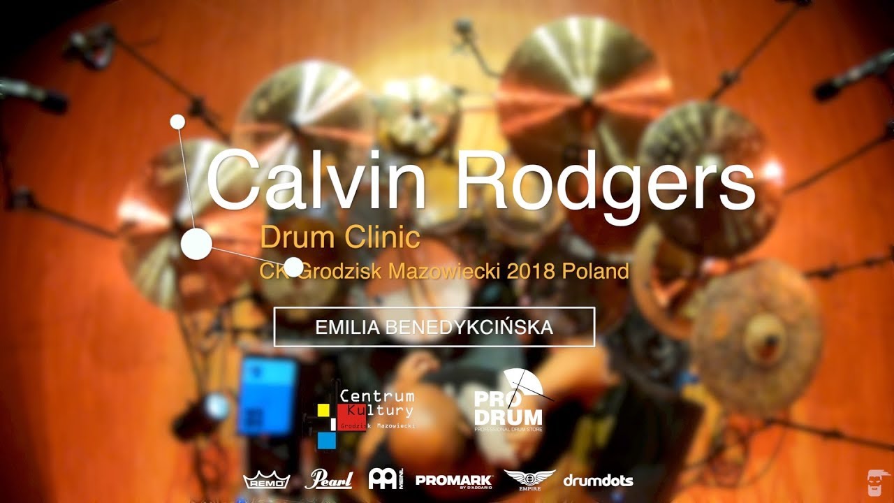 Calvin Rodgers drums - Free Indeed by James Fortune Drum Clinic Poland ...