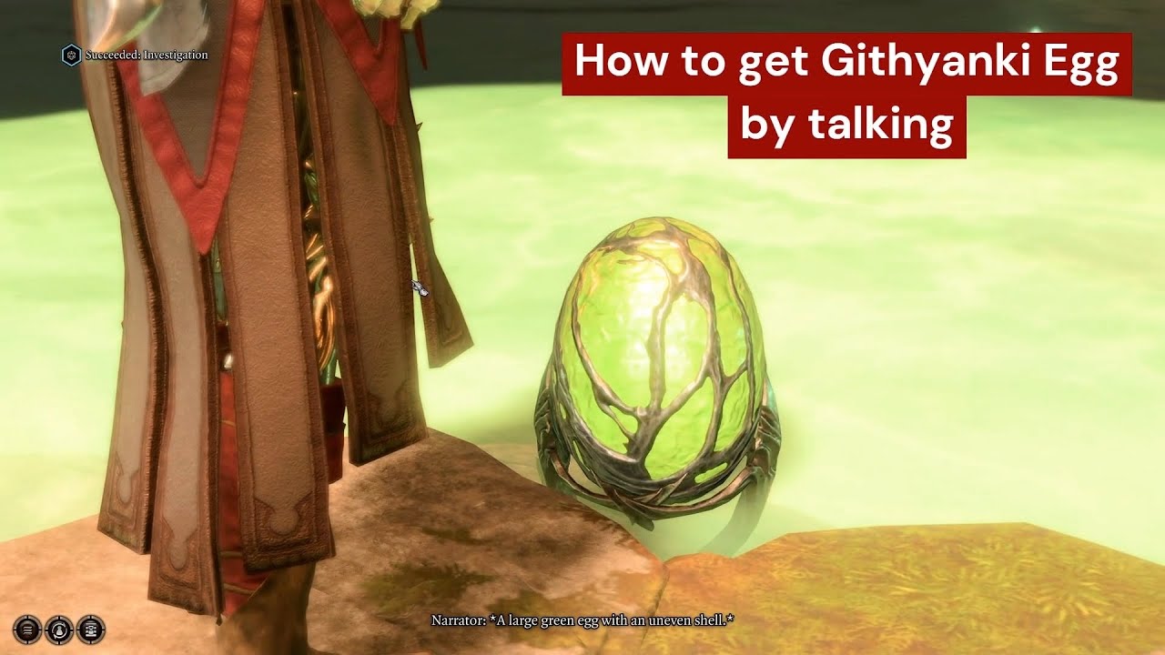 How to get Githyanki Egg peacefully - YouTube