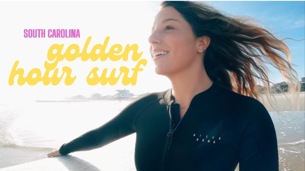 Golden Hour Surf in South Carolina | In the Moment - YouTube