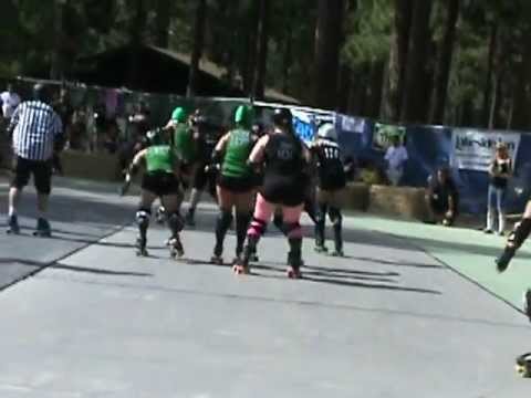 Port City Roller Girls / Delta Sirens Sneaky Reaper vs Tahoe Derby Dames