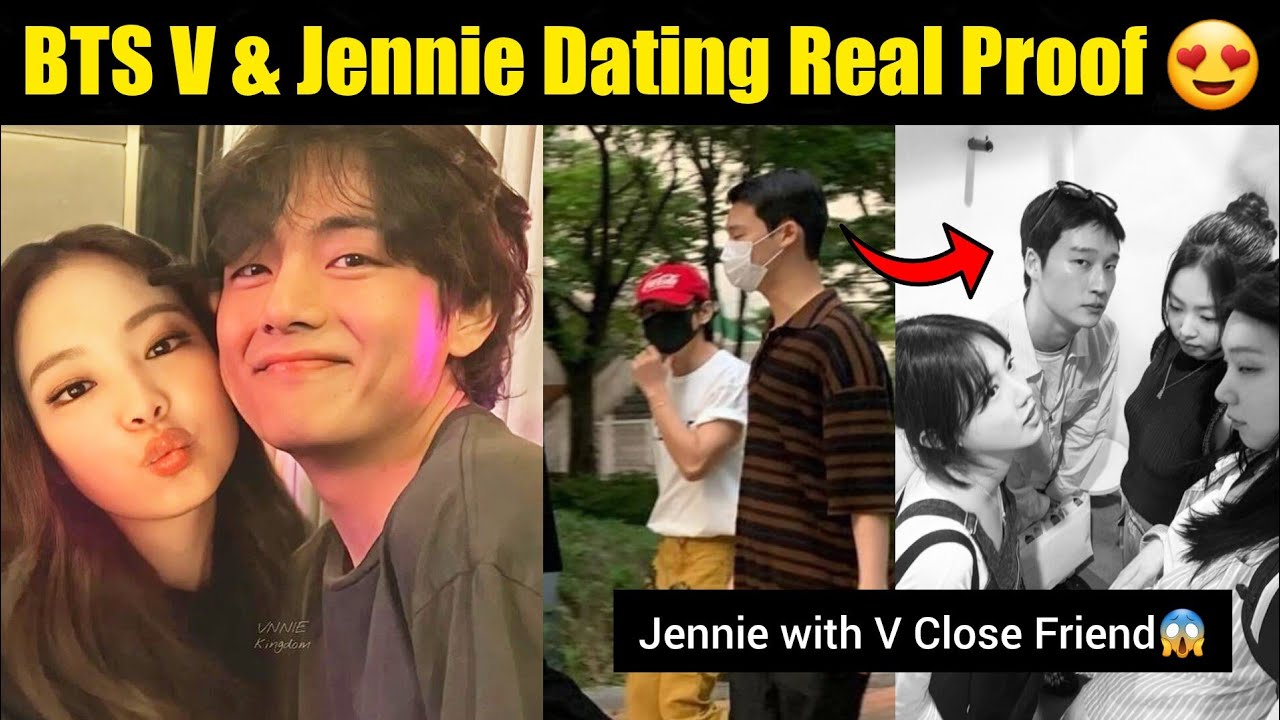 BTS V & Jennie Dating Real 😍| Taennie Dating New Confirm Proof #bts ...