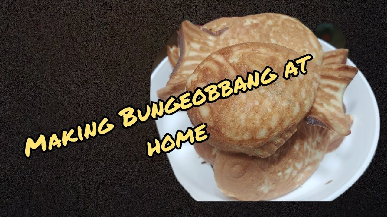 MAKING BUNGEOPPANG AT HOME - YouTube