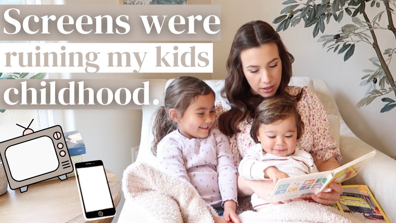 Parenting is easier WITHOUT screens...why we cut them all out - YouTube