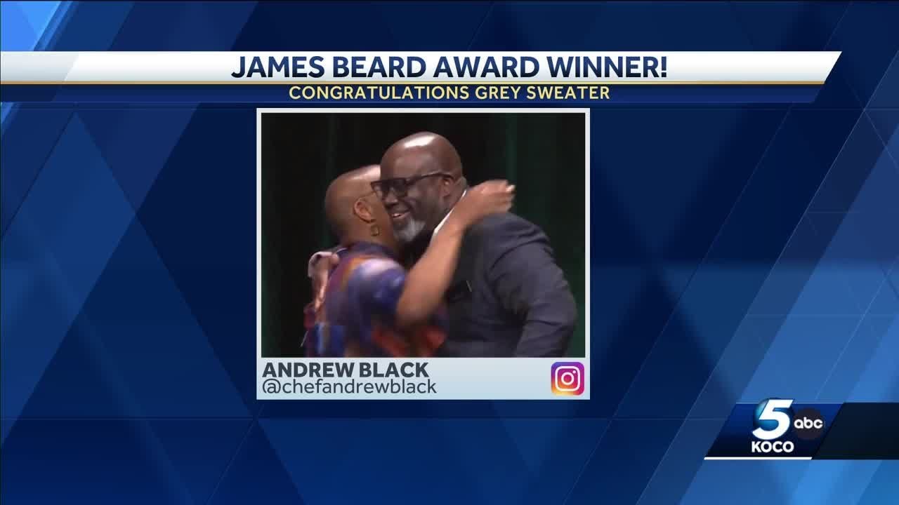 Chef at Grey Sweater in Oklahoma City wins James Beard Award - YouTube