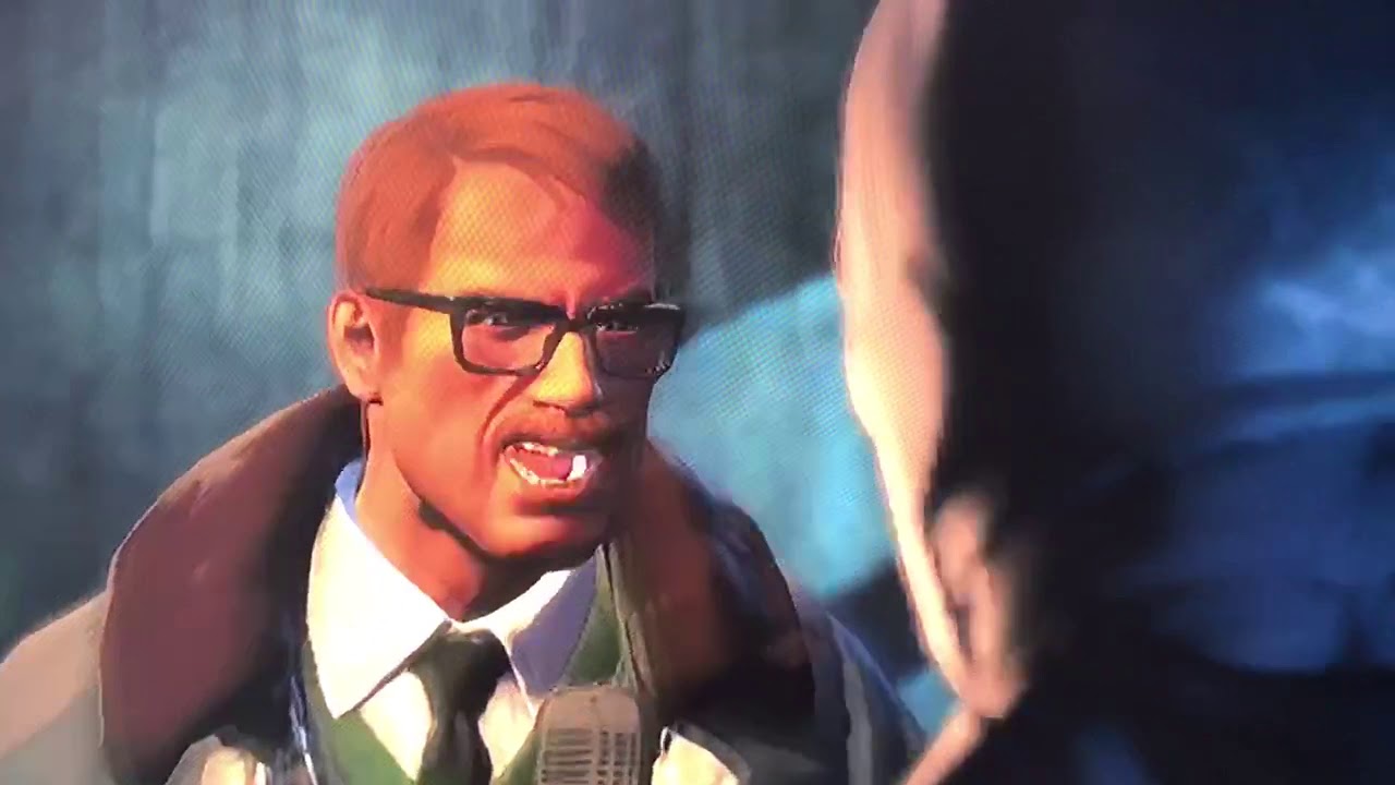 Arkham Origins- Batman Meets Captain James Gordon for the first time ...