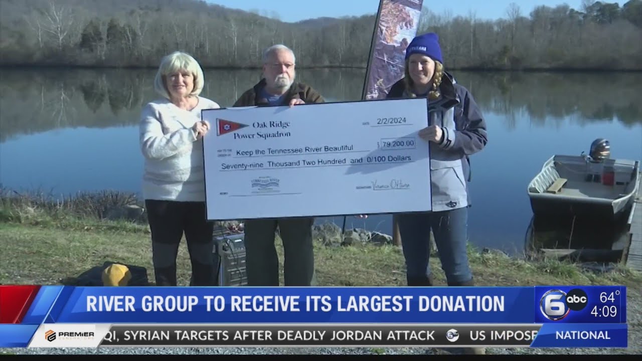 River Group to Receive its Largest Donation - YouTube