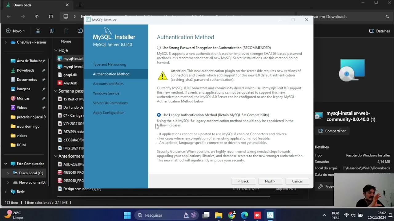 instalação Mysql, extensão database no vscode - YouTube
